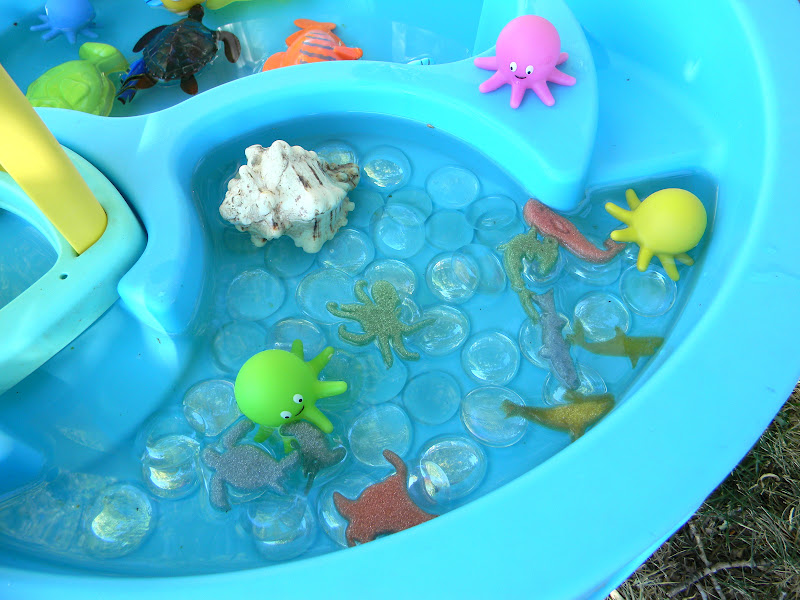 Teach Love Grow: Fishy Sensory Table
