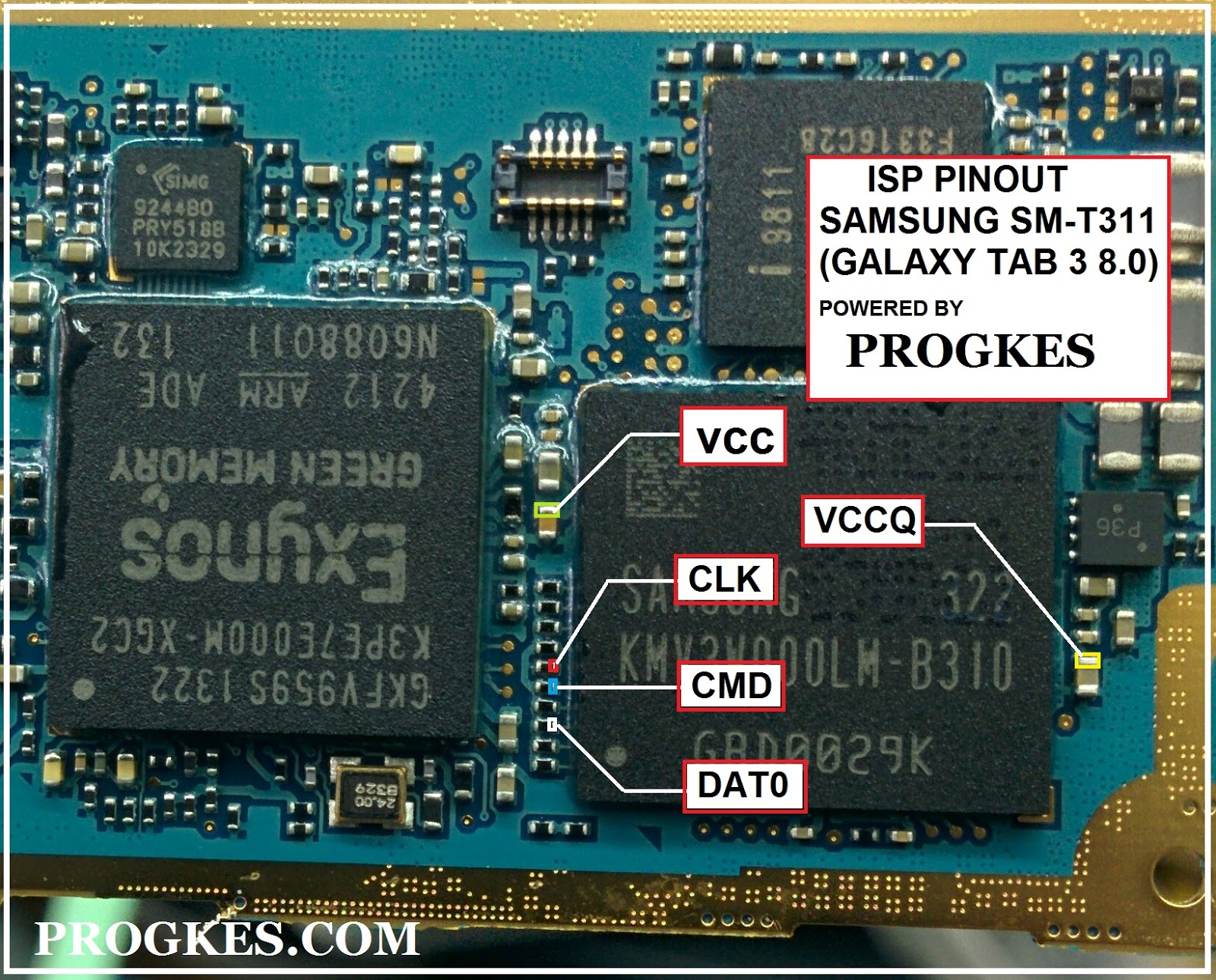 MEDIA CARE TELEKOMUNIKASI INDONESIA: ISP PINOUT SAMSUNG SM-T311
