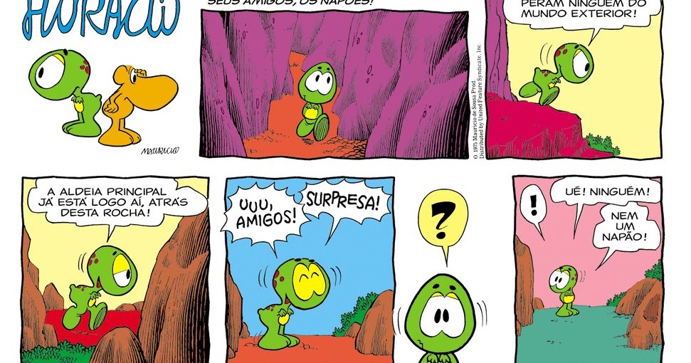 Blog do XANDRO: Tiras N°8653 : HORÁCIO - Mauricio de Sousa!