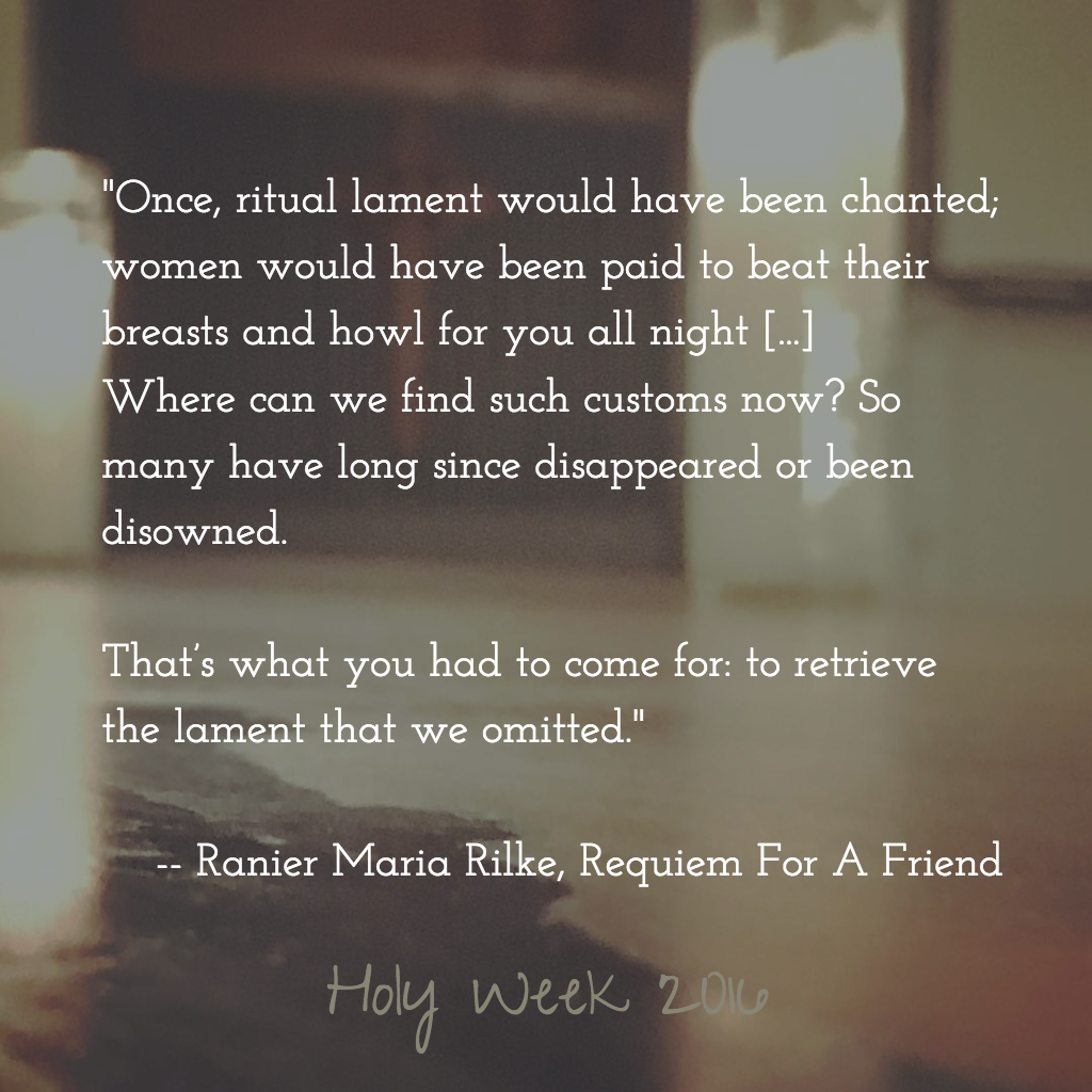 This Sacramental Life: Retrieve Lament: a mourning story from Nancy ...