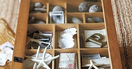 Display Tables & Shadow Box Tables for Beach, Sea & Shell Collections