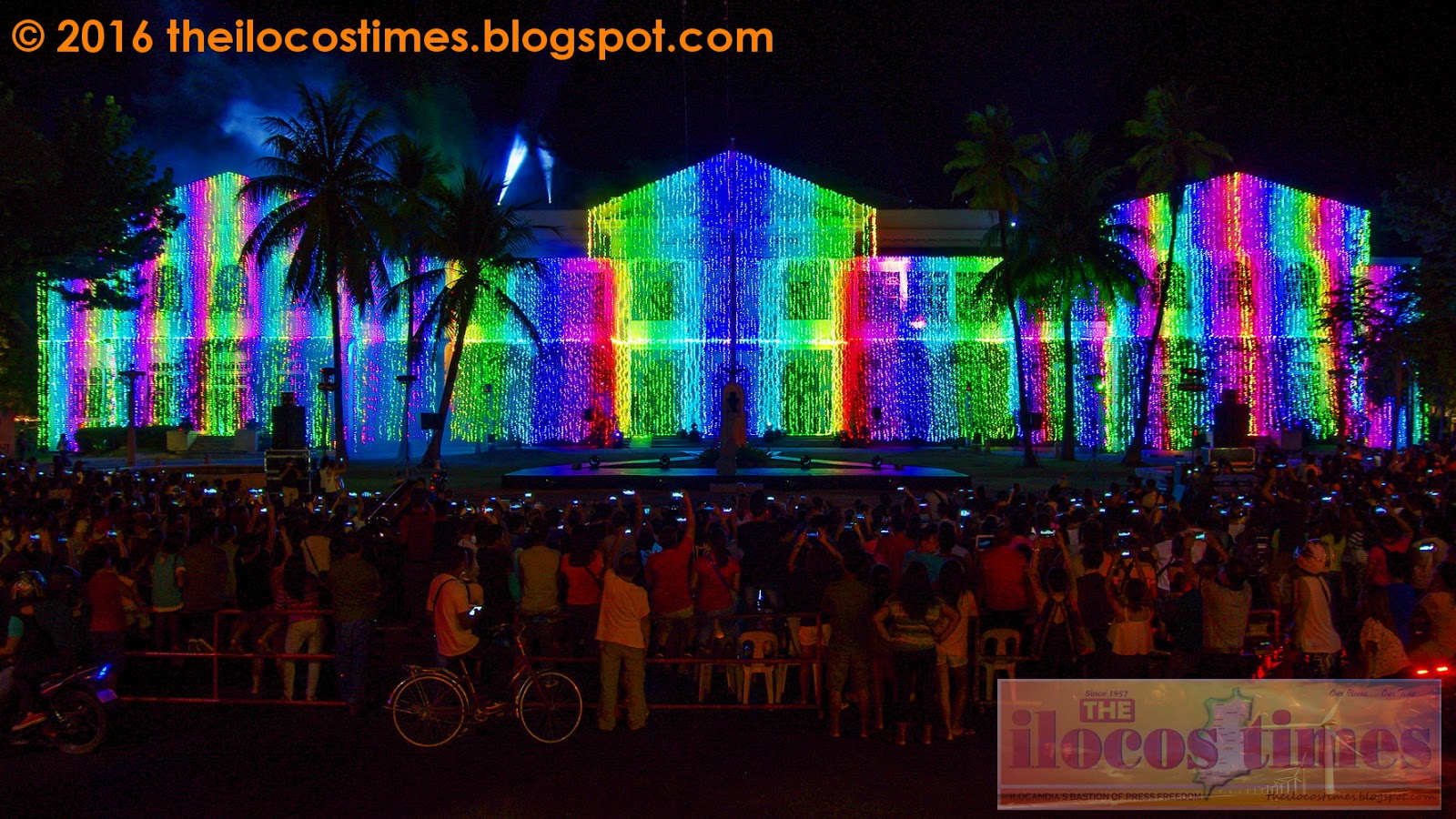 Lights show ushers Ilocos Norte’s La Virgen Milagrosa festival