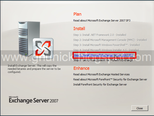 Servidor De Correo Windows Server 2008 Exchange | gnunick