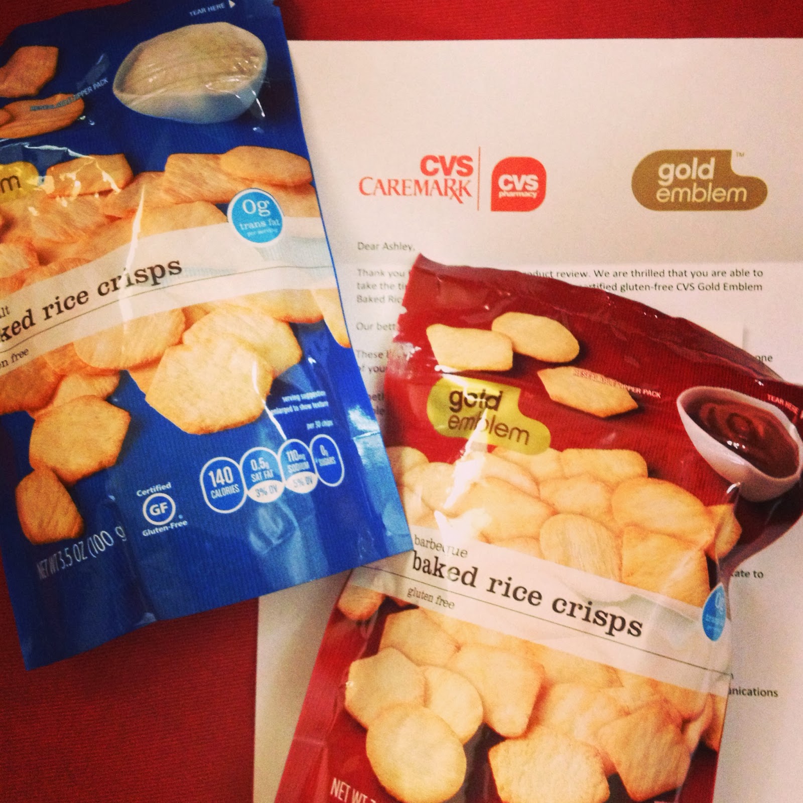 Self Soul Space: New Snack: Gold Emblem Baked Rice Crisps