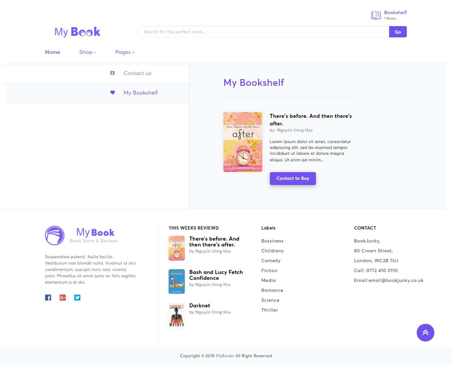 Template blogspot My Books Online