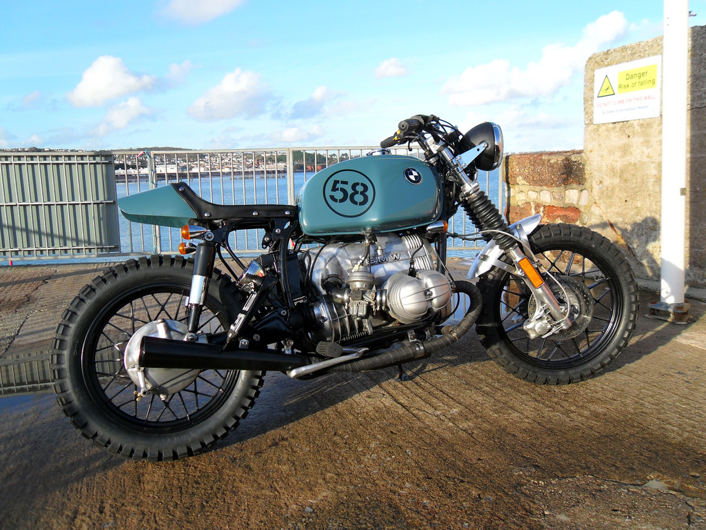 Cafe Racer Special: BMW R100 Scrambler by KEVILS SPEED SHOPS