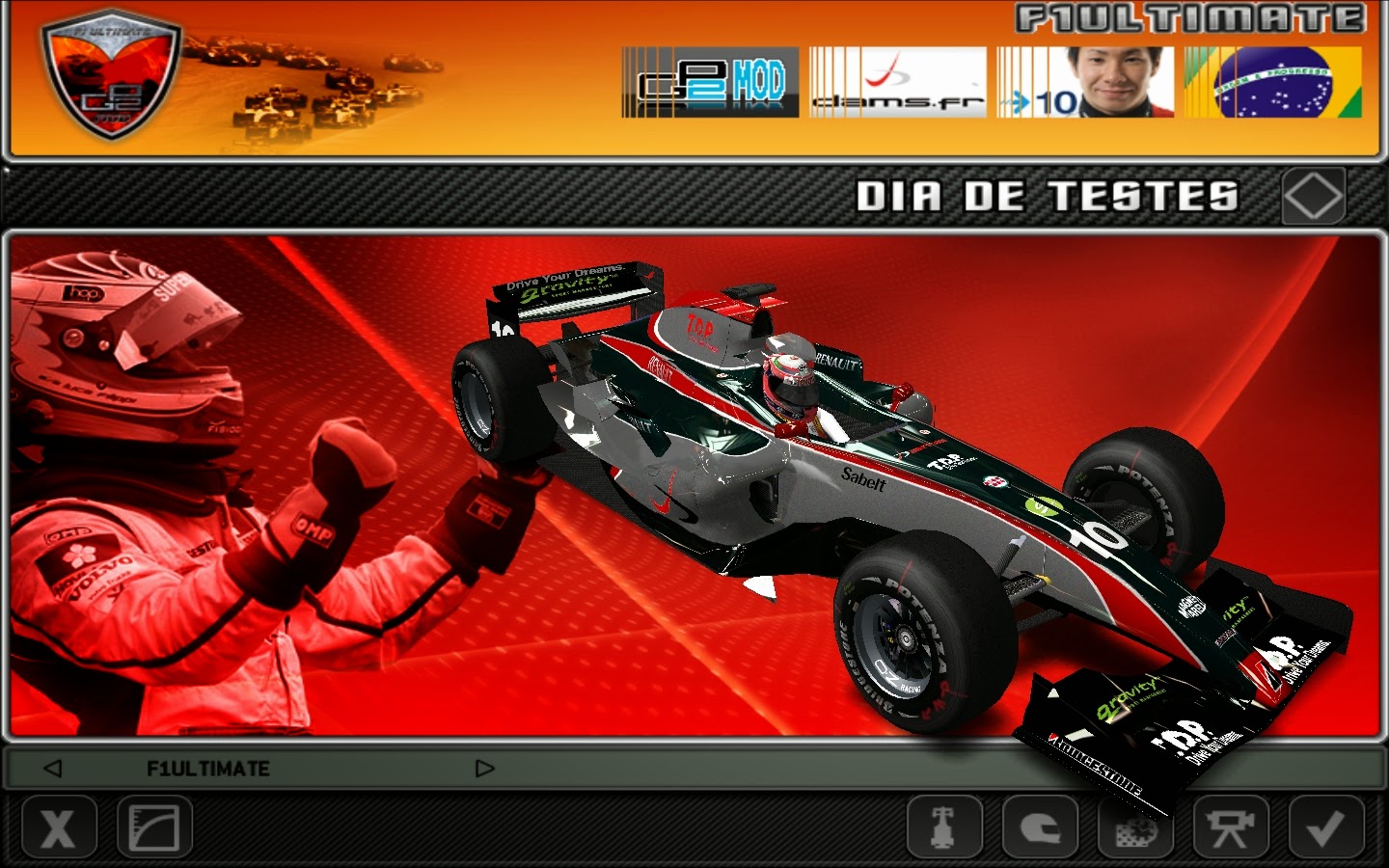 F1 Challenge BRASIL: GP2 2008 By Ultimate