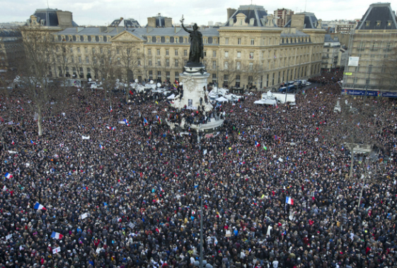 Photos: World leaders march on streets of Paris over Charlie Hebdo killing