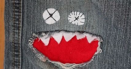 Selvage Blog: Monster Knee Patch