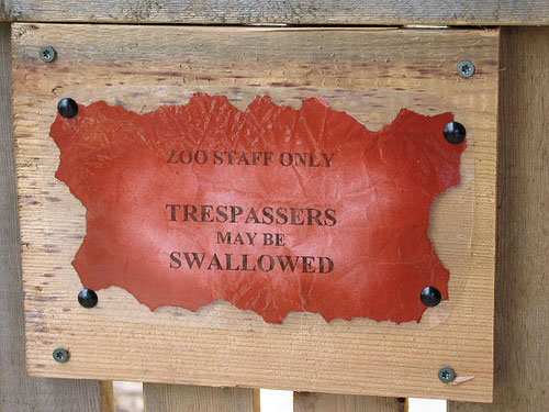 Funny Zoo Signs | Funny Signs
