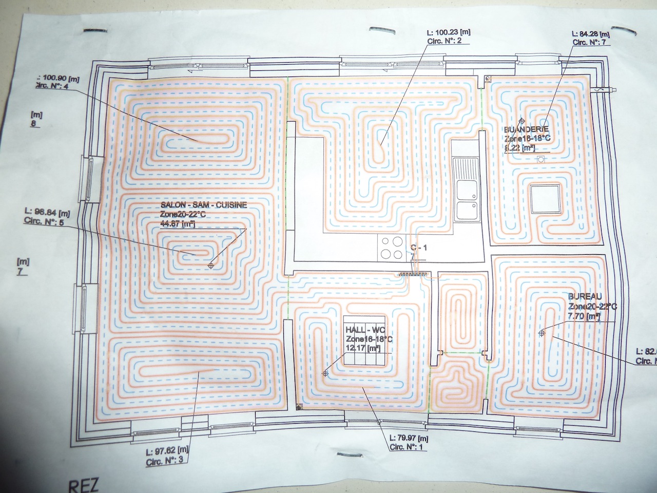 La Construction de notre Maison: Le Chauffage Sol et la Chape