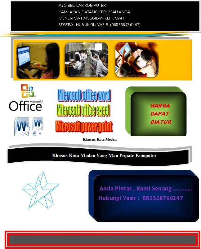 MICROSOFT WORD ~ Ilmu Komputer
