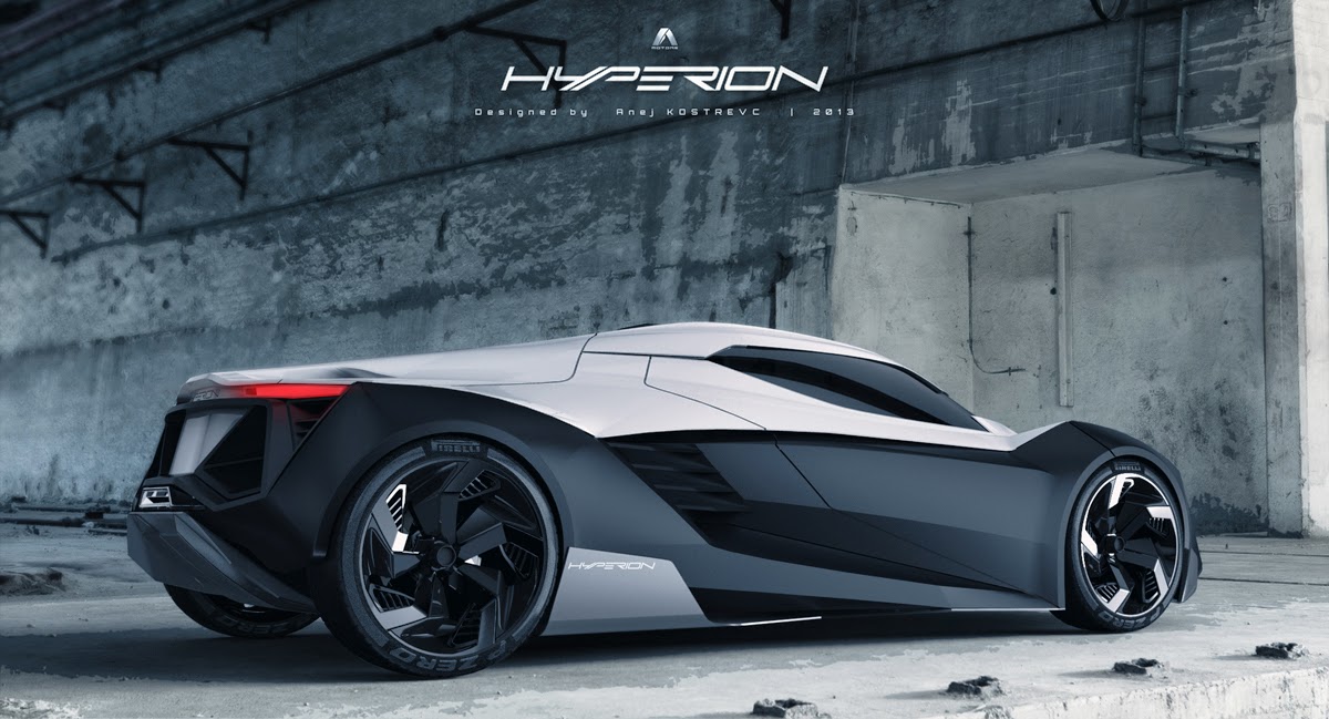 AK Design : HYPERION hybrid sport car