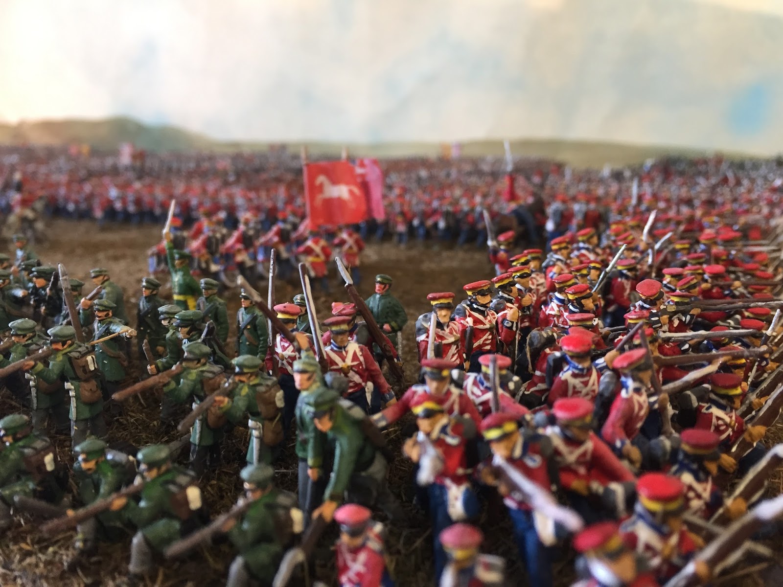 Waterloo in 20mm: 4th Dutch Belgian National Militia Battalion