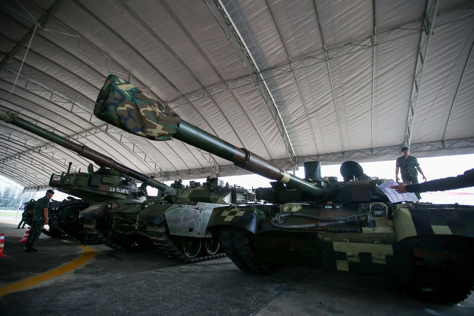THAIDEFENSE-NEWS: Close Up : Oplot-T ,VT-4 ,M60 A3 (TIFCS) - Royal Thai ...