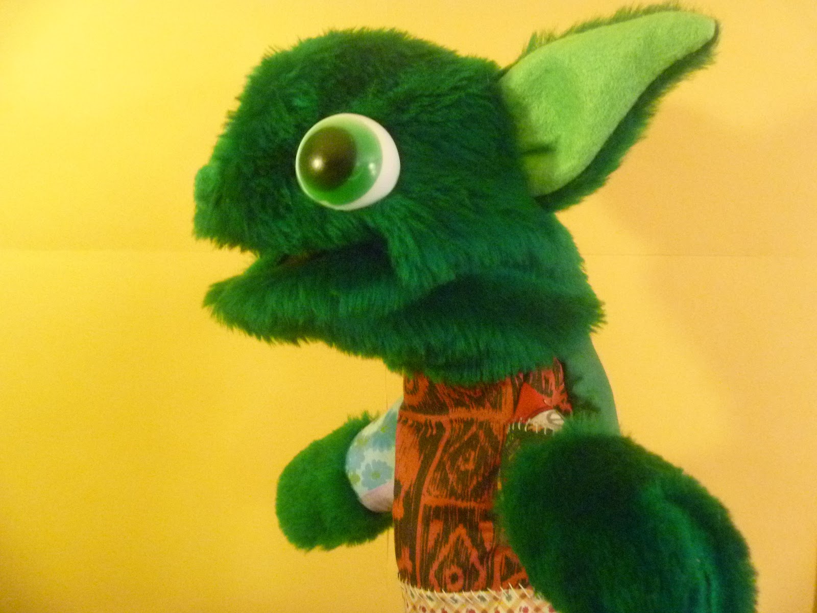 Peter's Puppets: The Troll that lived less than a day on Etsy