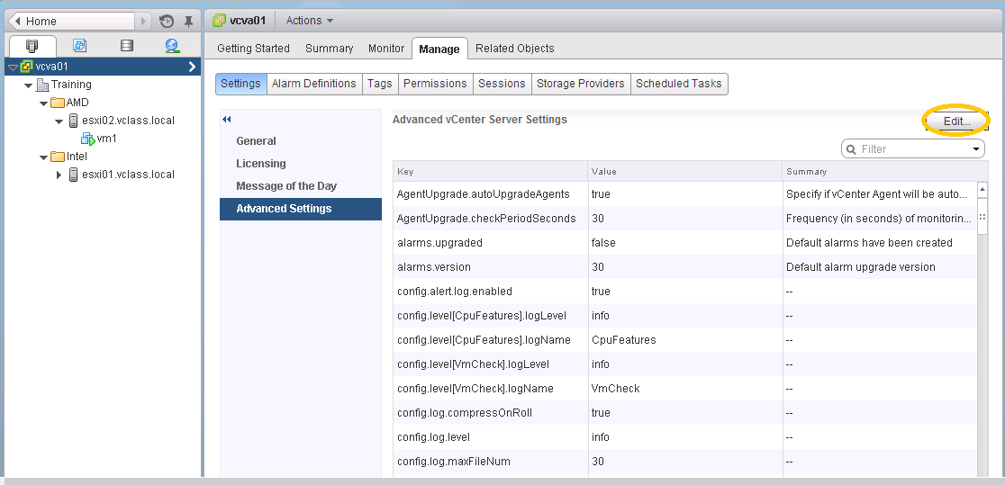 Virtualization The Future: Yellow Warning in ESXi Host Summary Tab ...