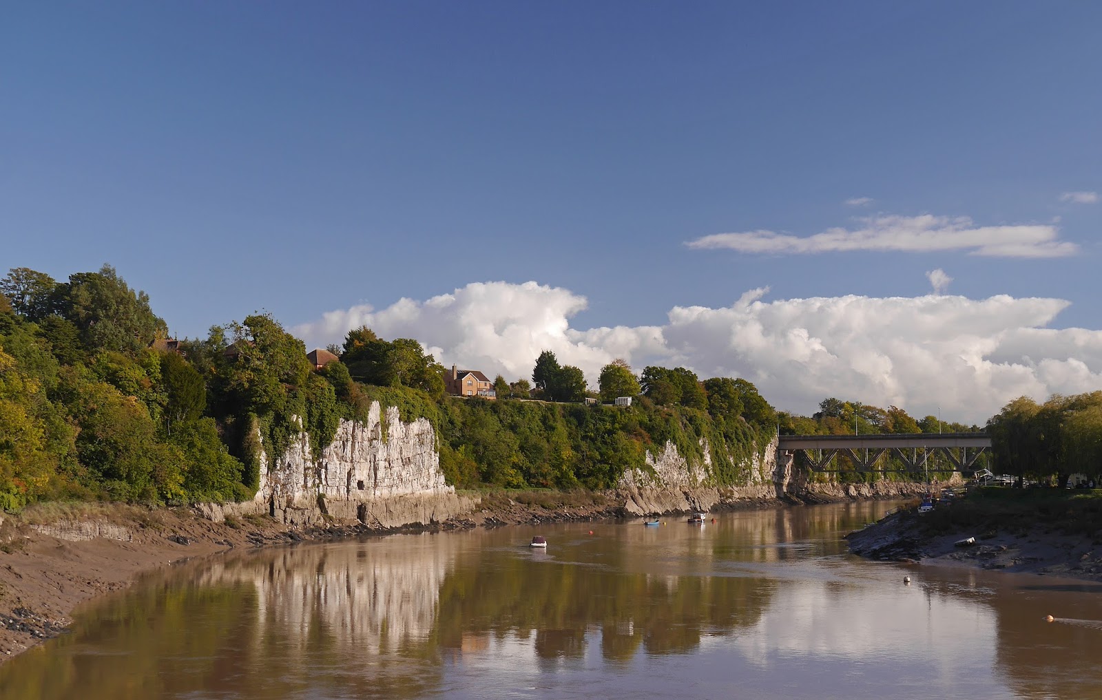 Walking in the country: Chepstow