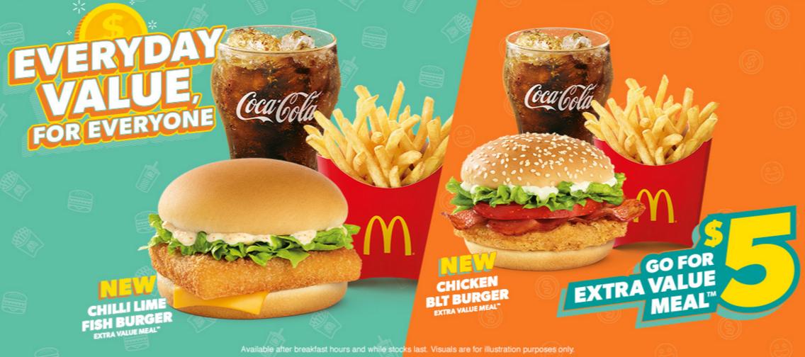 me think :): MacDonalds' New Extra Value Meal!!!