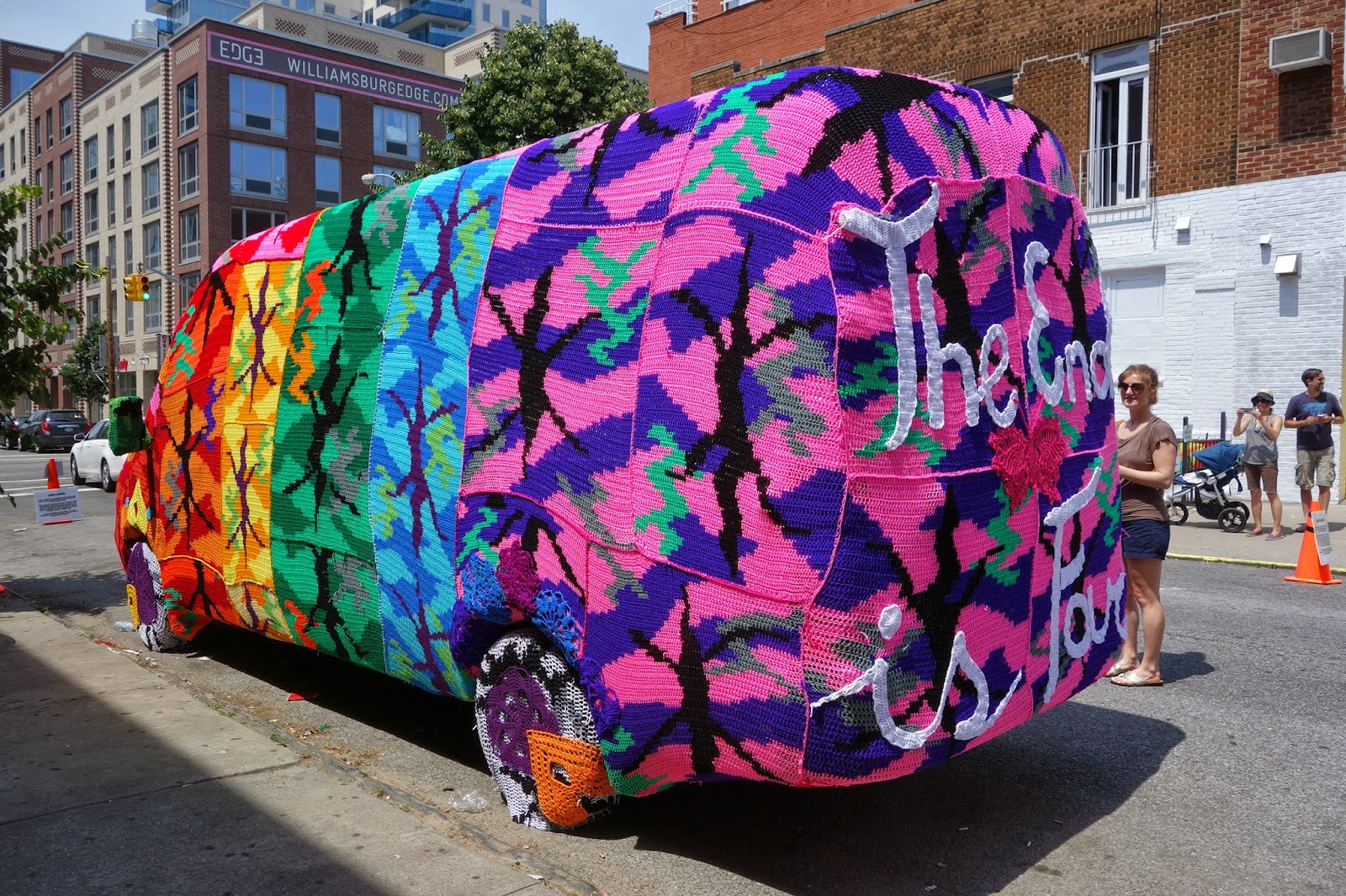 blah to TADA!: Yarn Bombing