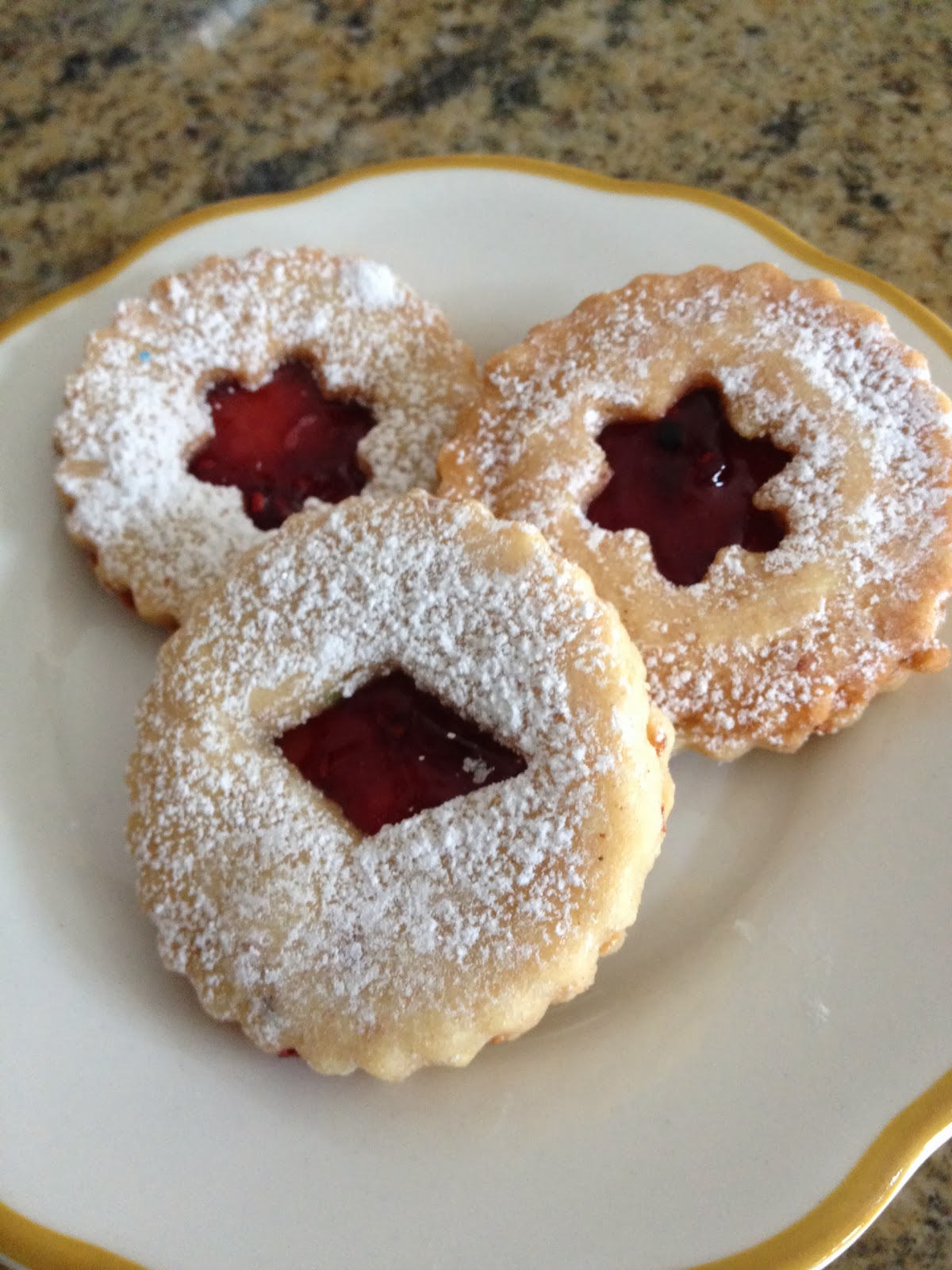 Delicious Linzer Cookies ~ The Bee Skep