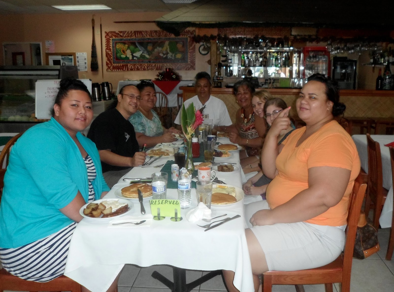 Boschen in American Samoa: Samoan Family Brunch and Daku Sibling Photo ...