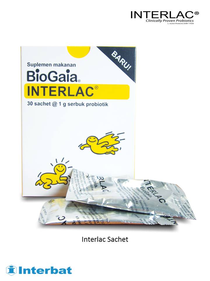 Interlac Probiotik, Suplemen Makanan Untuk Saluran Cerna Yang Sehat ...