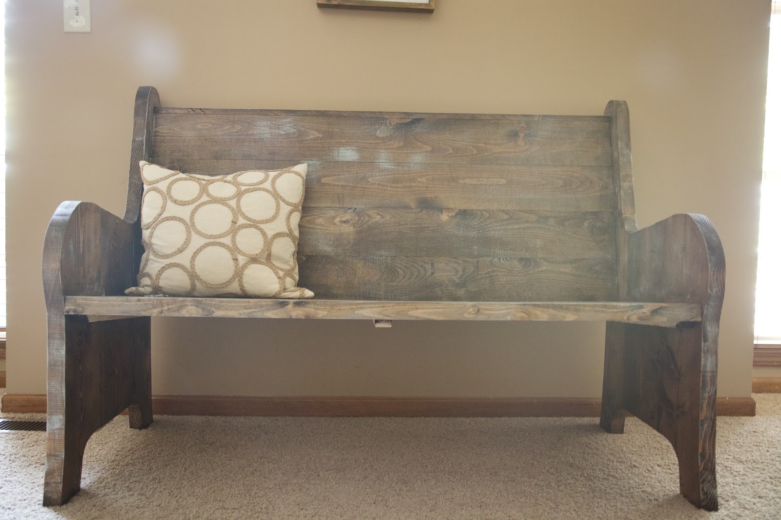 How to Distress Wood for A Rustic Farmhouse Look ~ Currently, Kelsie