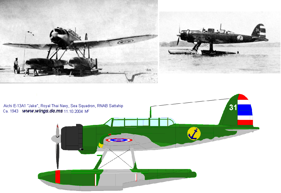 1/144 airbattle: 1/144 Aichi E13 "Jake"