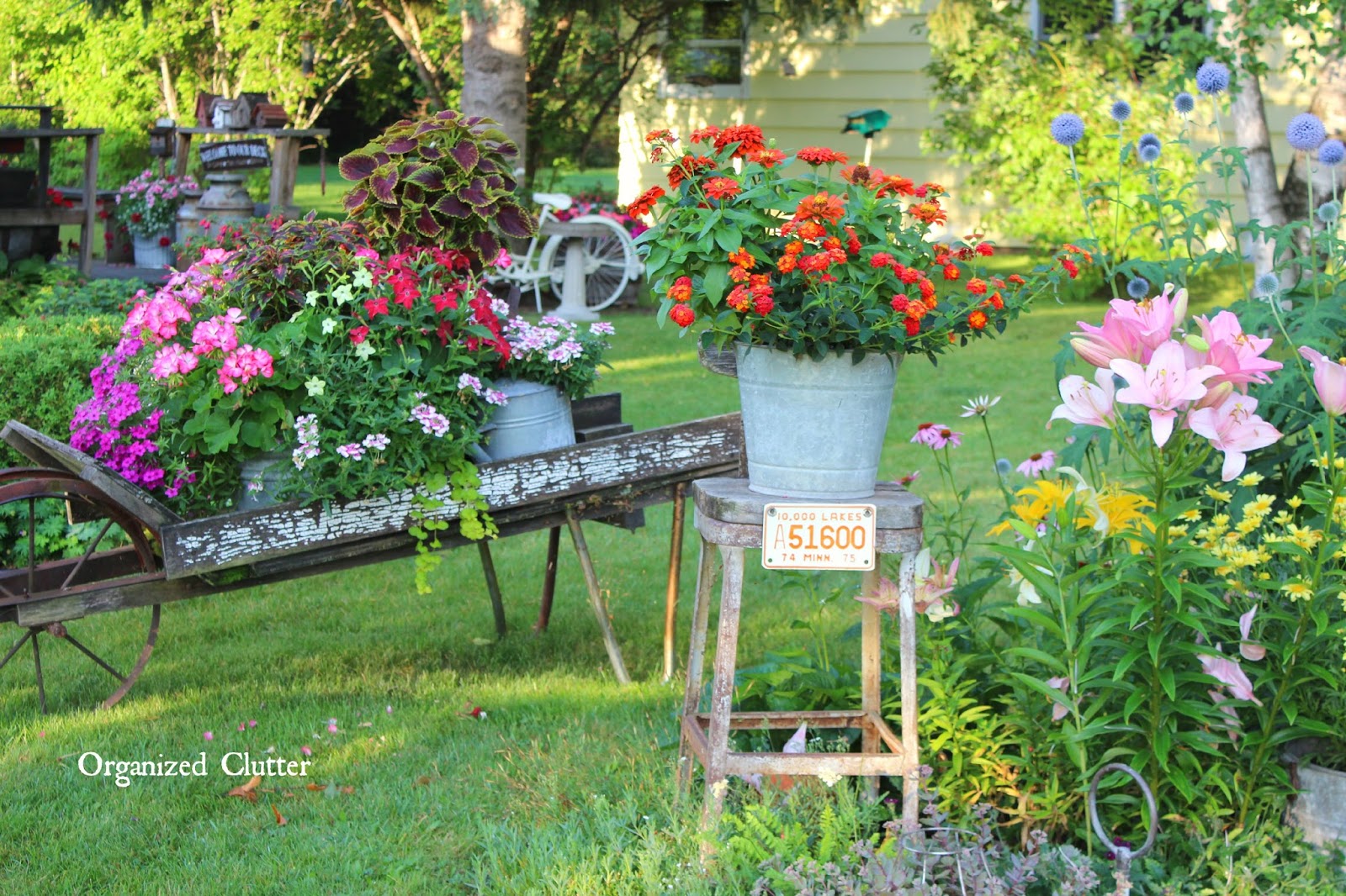 The Organized Clutter 2015 Junk Garden Tour - Organized Clutter