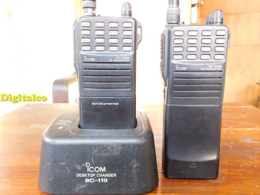 Anung (digitalco): * Sepasang HT Icom 68: V68 vhf dan U68 uhf