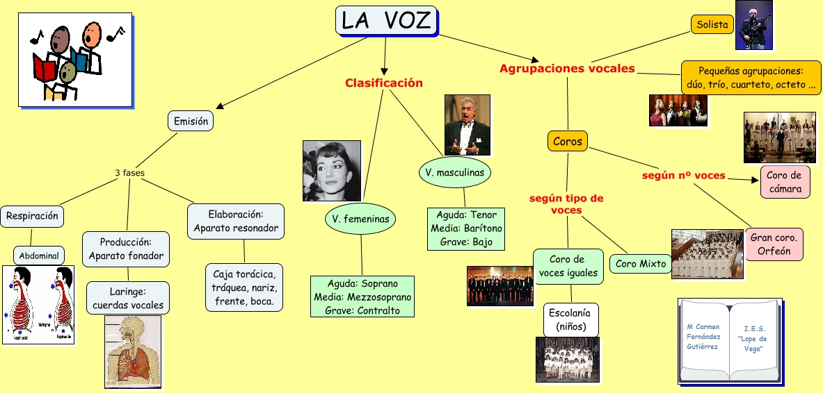 ...MúSiCa en CueVaS DeL BeCeRRo...: TIPOS Y CLASIFICACIÓN DE LAS VOCES