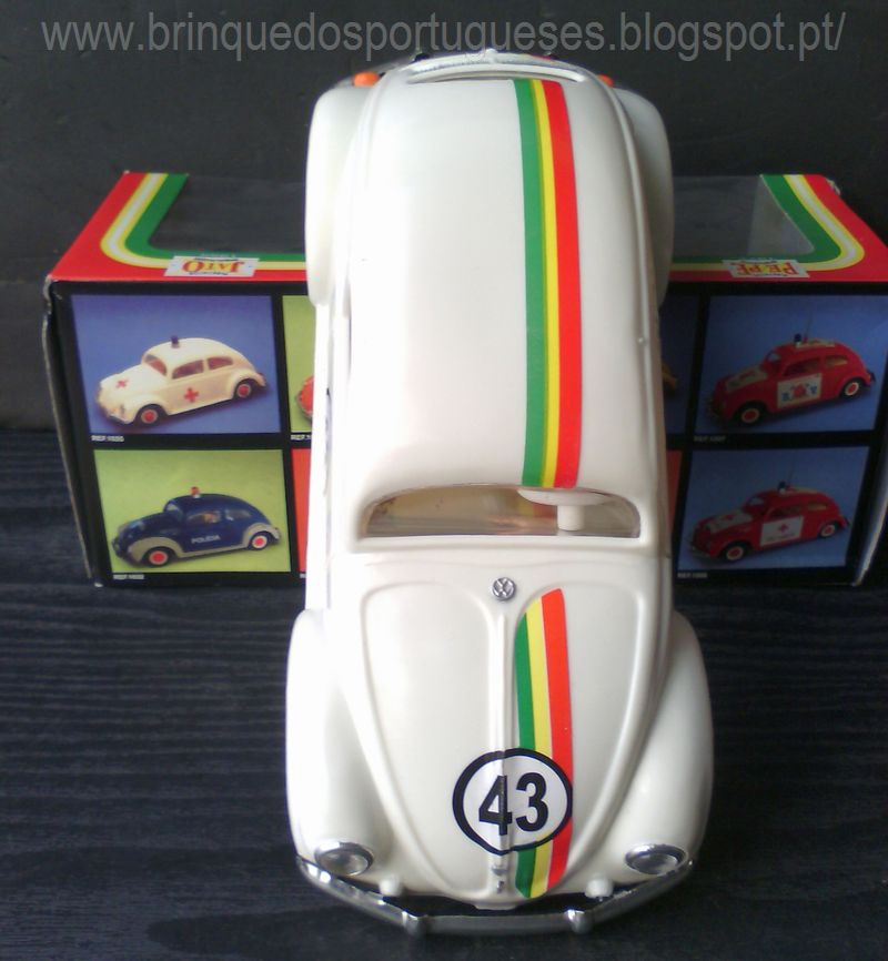 Brinquedos Portugueses Pepe/Jato: VW Beetle/Carocha/Fusca
