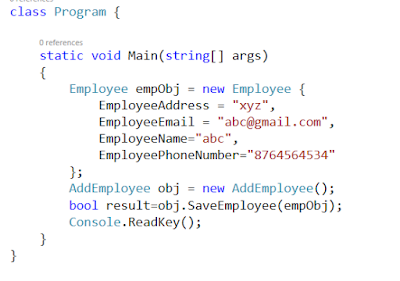 dot net ,mvc and sql server tutorial: Encapsulation in C Sharp