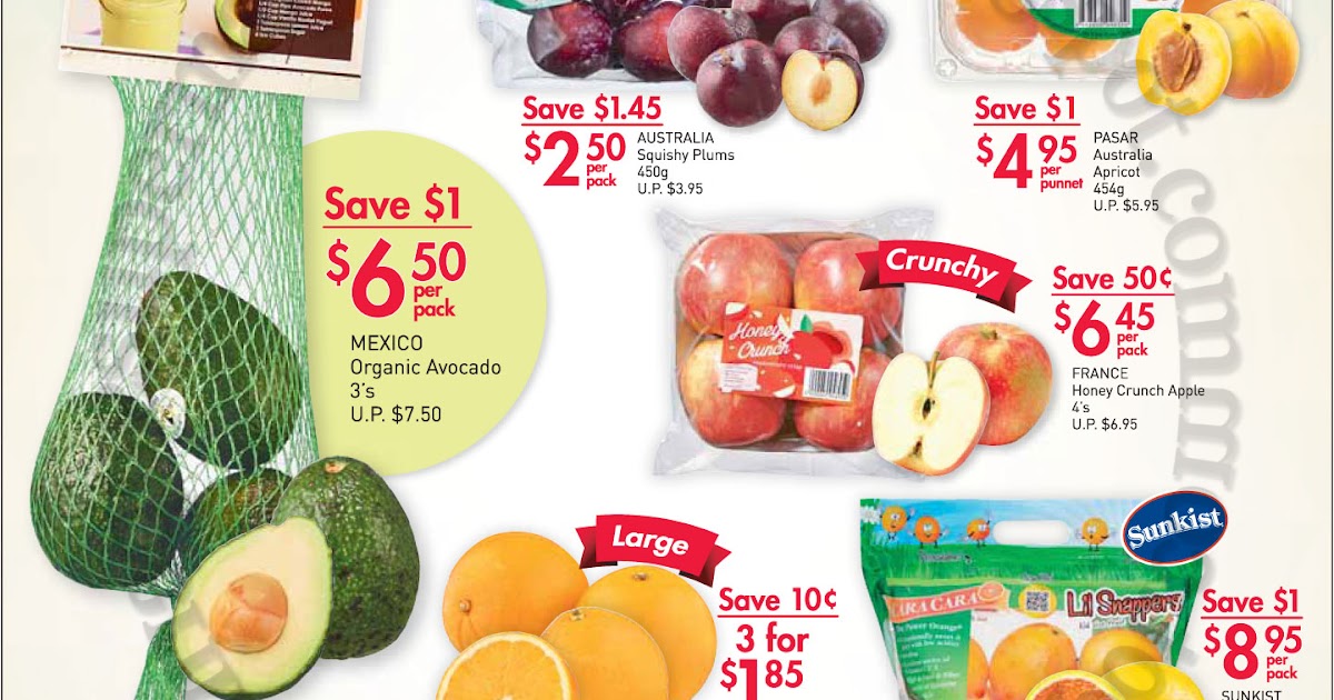NTUC FairPrice Fruits Promotion 01 - 07 February 2018 ~ Supermarket ...