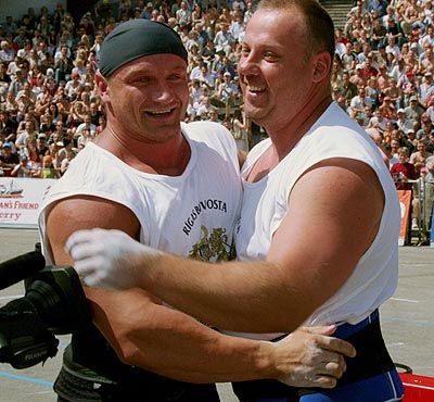 Strong Man: Strong Man: Raimonds Bergmanis (Latvia)