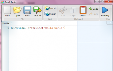 Vince Real's Site: Teach Kids programming with Small Basic from Microsoft