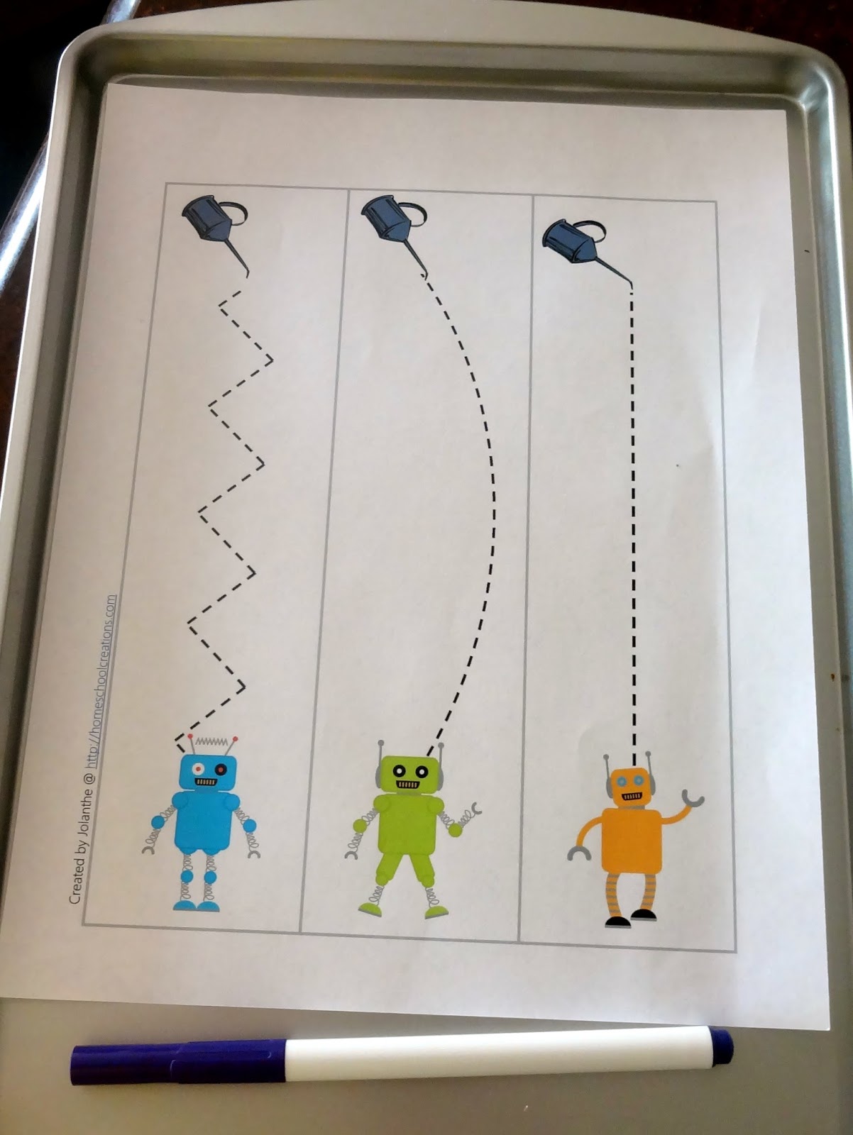 Mom's Tot School: Robots!