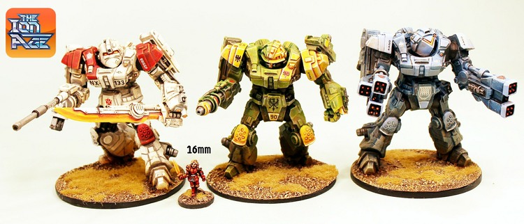DROPSHIP HORIZON: Giant Mecha released in 15mm scale at The Ion Age