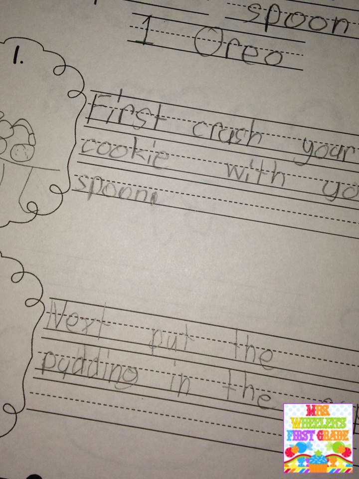 Mrs. Wheeler's First Grade Tidbits: Procedural Writing