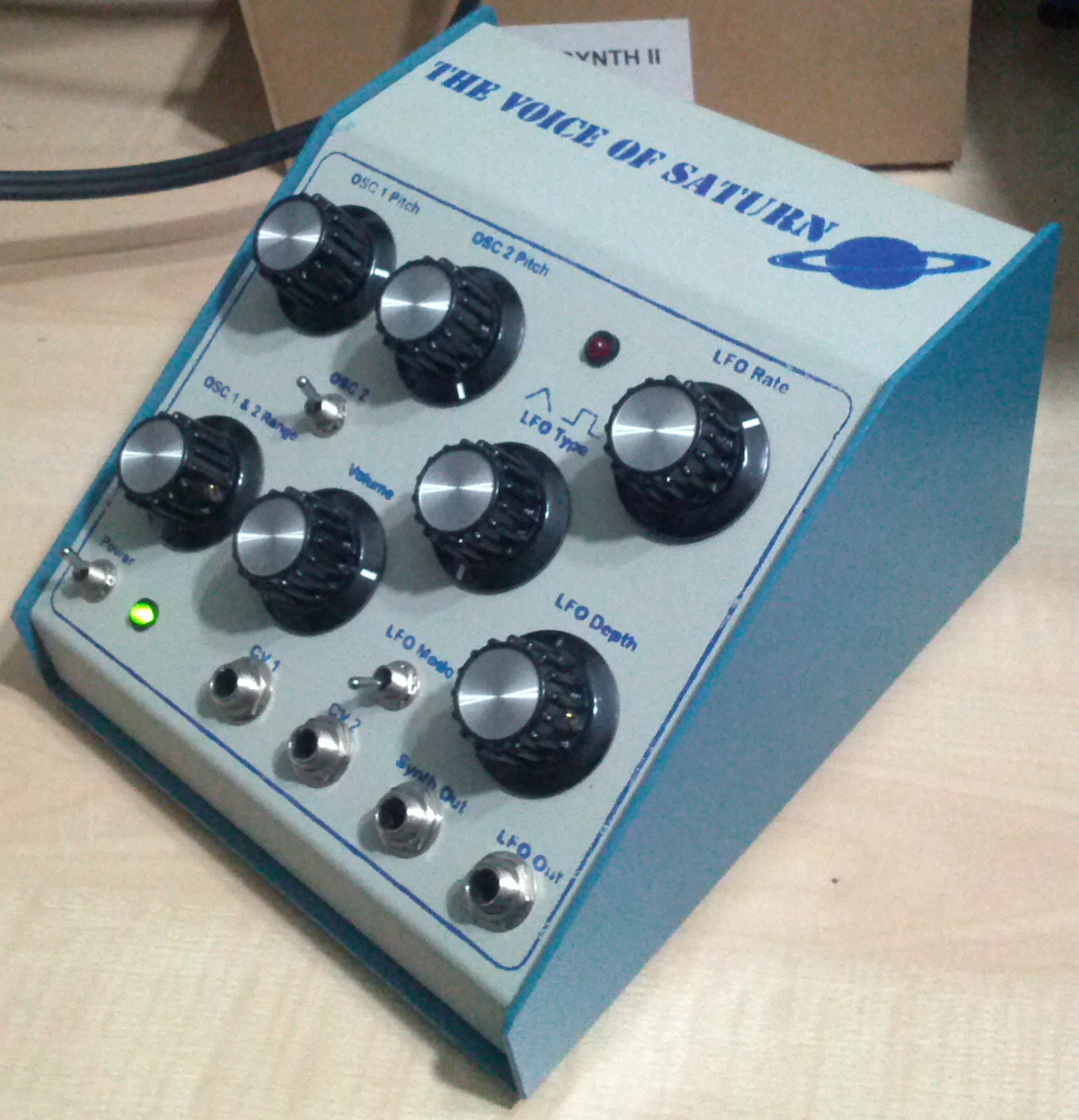 MATRIXSYNTH-B: The Voice of Saturn Analog Synth Atari Punk Console with CV