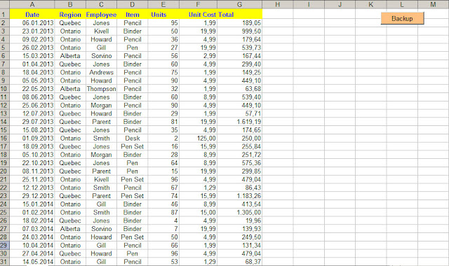 Excel VBA Backup Workbook | New Ideas For Computer & Software