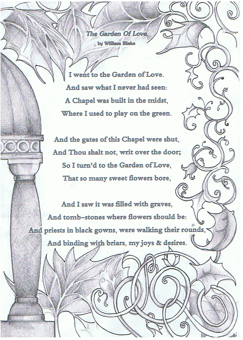 Caffè Artistico : Blake The Garden of Love