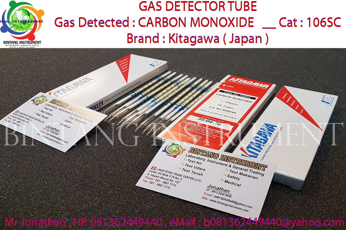 .: 081362449440 Jual Kitagawa gas test tube Indonesia , Distribuor ...