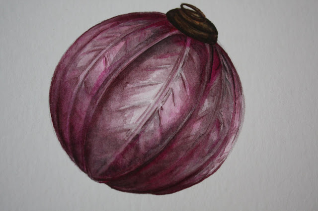 How to paint shiny objects in Watercolor