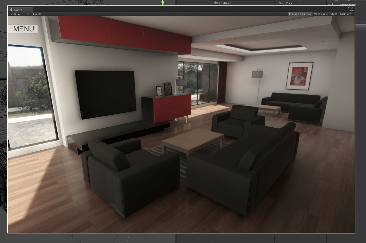 hassanimation: Unity3D 5 Architecture Interior