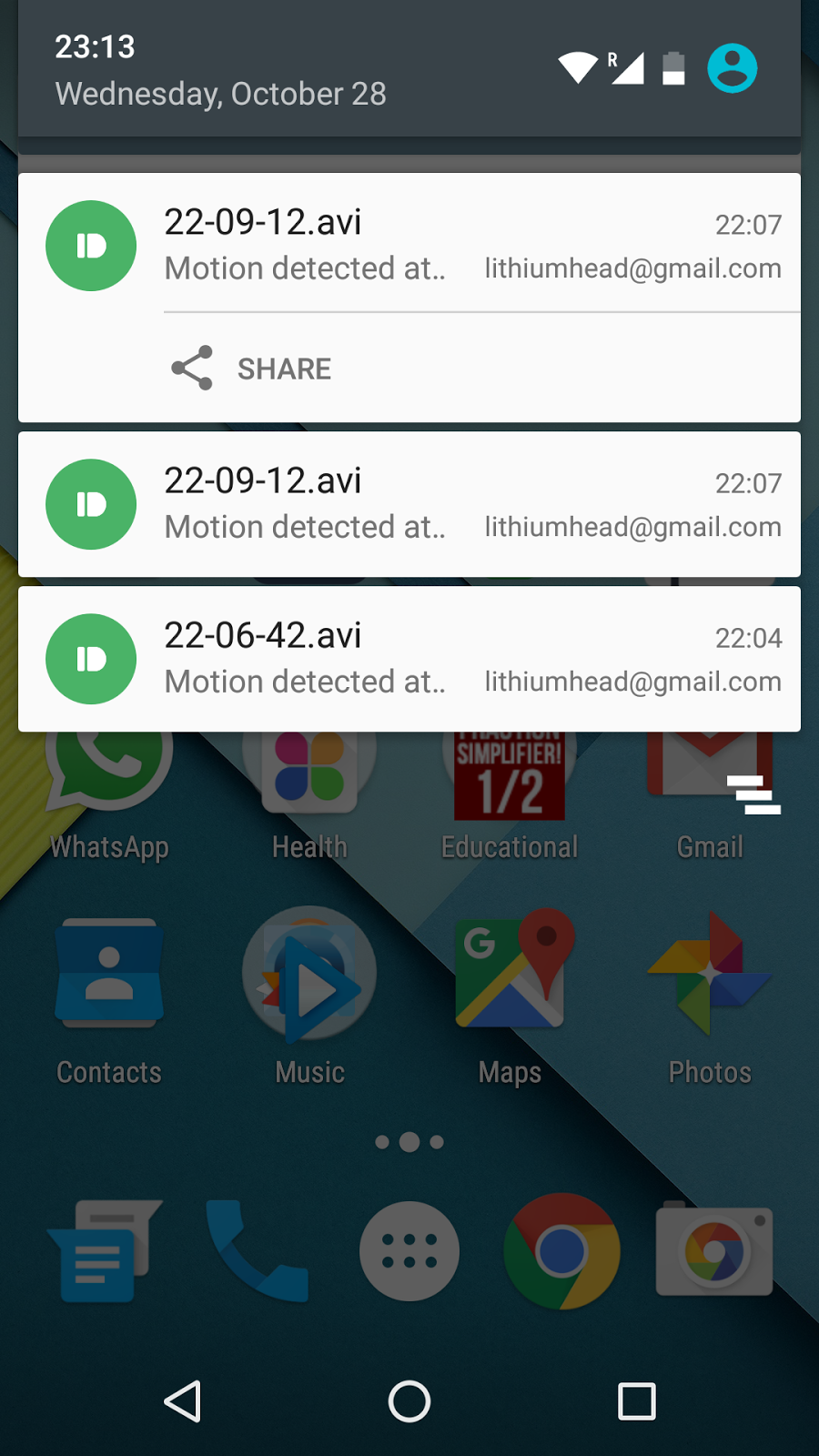 A Security Cam that pushes video clips to your phone: Motion Pie ...