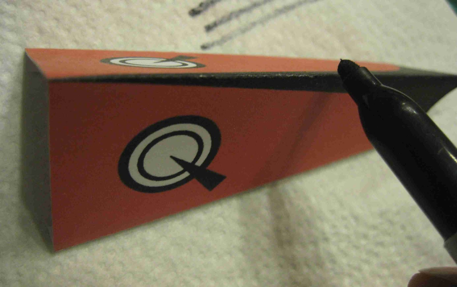 Model Rocket Building: Centuri Vulcan Part 2 Scoring Cardstock