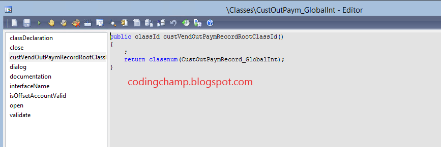 Coding Champ: Create Export File Format For Method of Payment in AX 2009 Coding Champ: Create Export File Format For Method of Payment in AX 2009