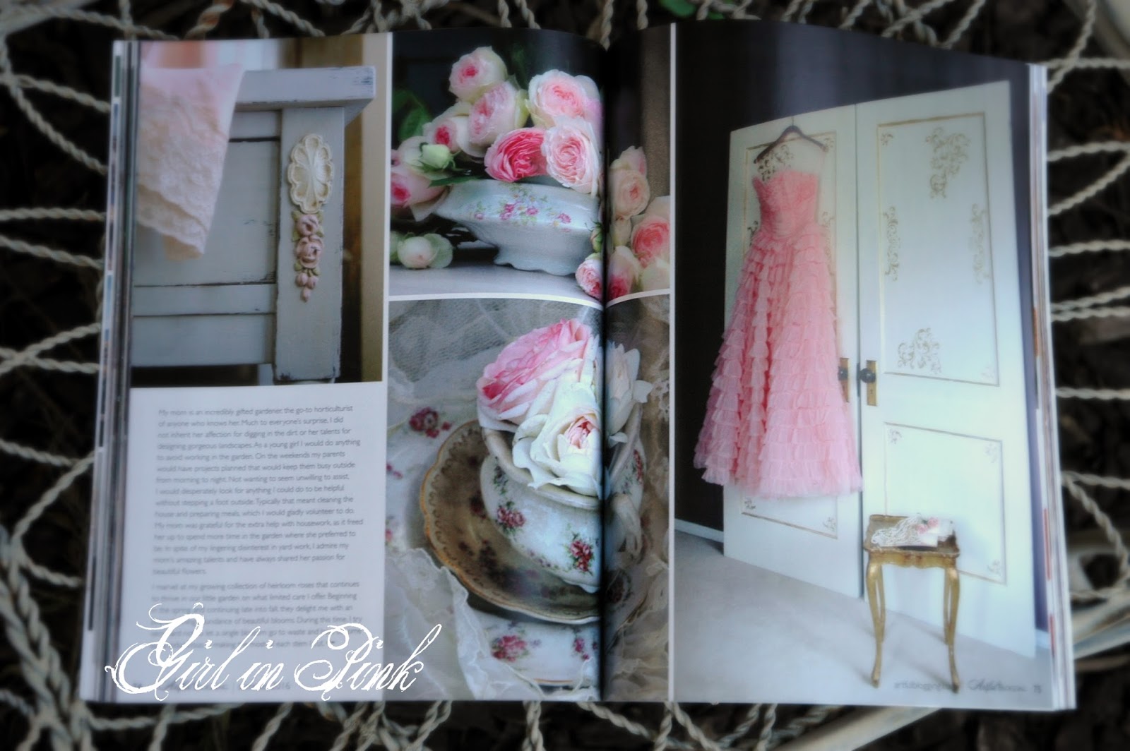 Girl in Pink: Artful Blogging Feature